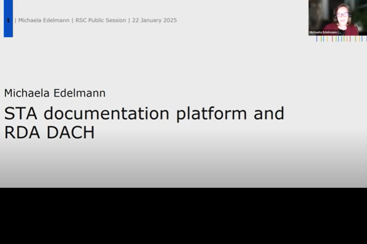 Available Now on YouTube: STA Documentation Platform and RDA DACH | ALA RDA Toolkit